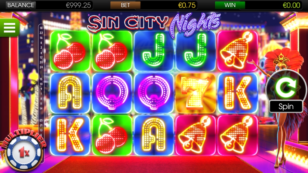 Sin City Nights - Slot Igre - Online Casino Bonus